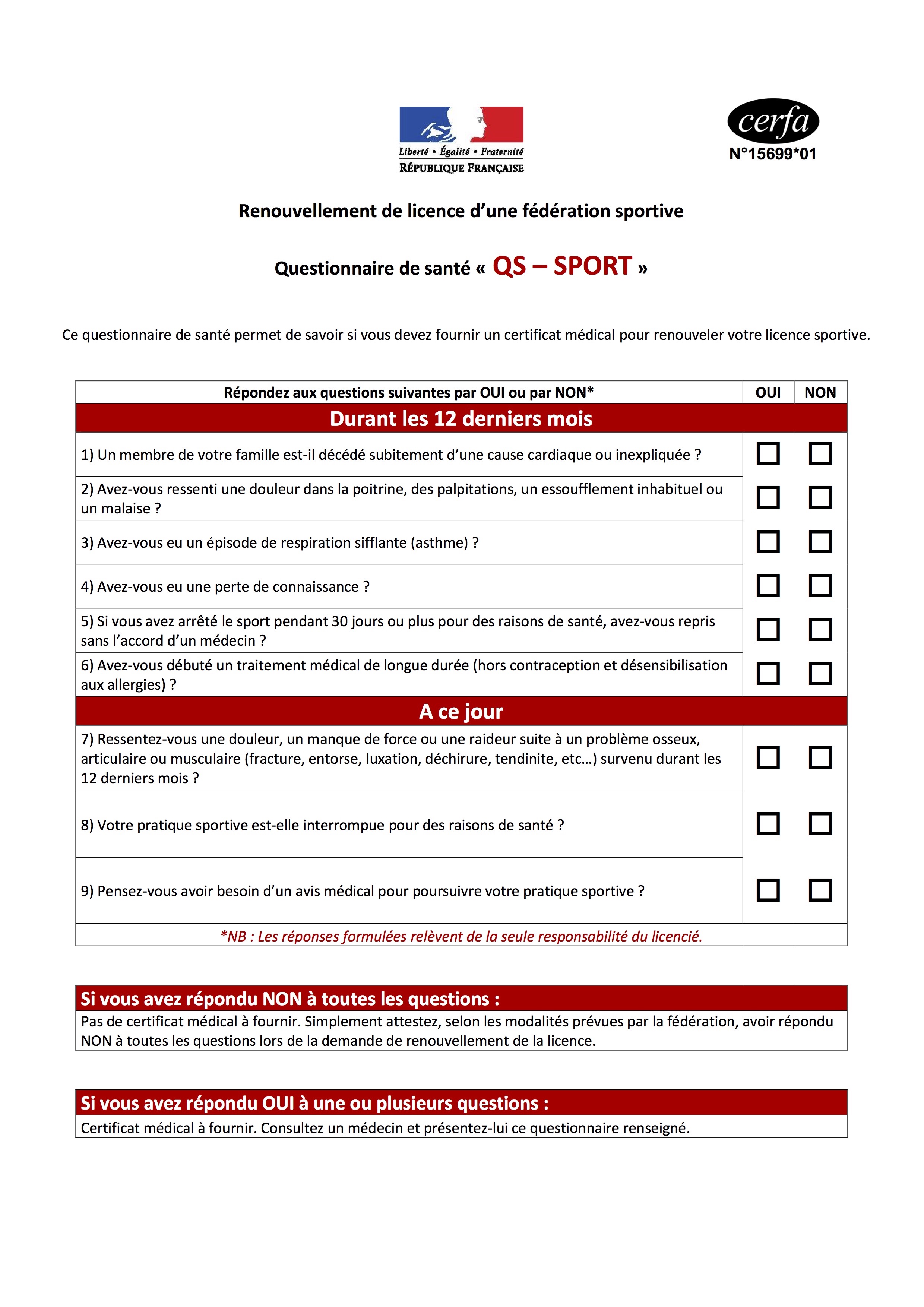 Cerfa Mécénat Association Sportive – CASIA