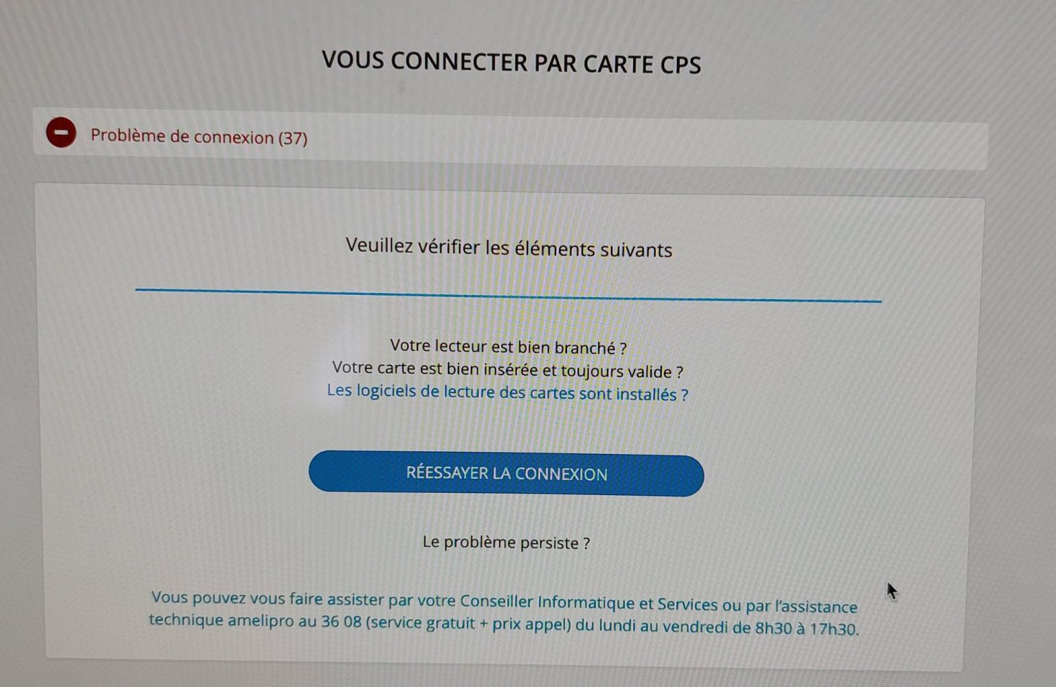 AmeliPro (?) : peut mieux faire ! – Fédération des Médecins de France